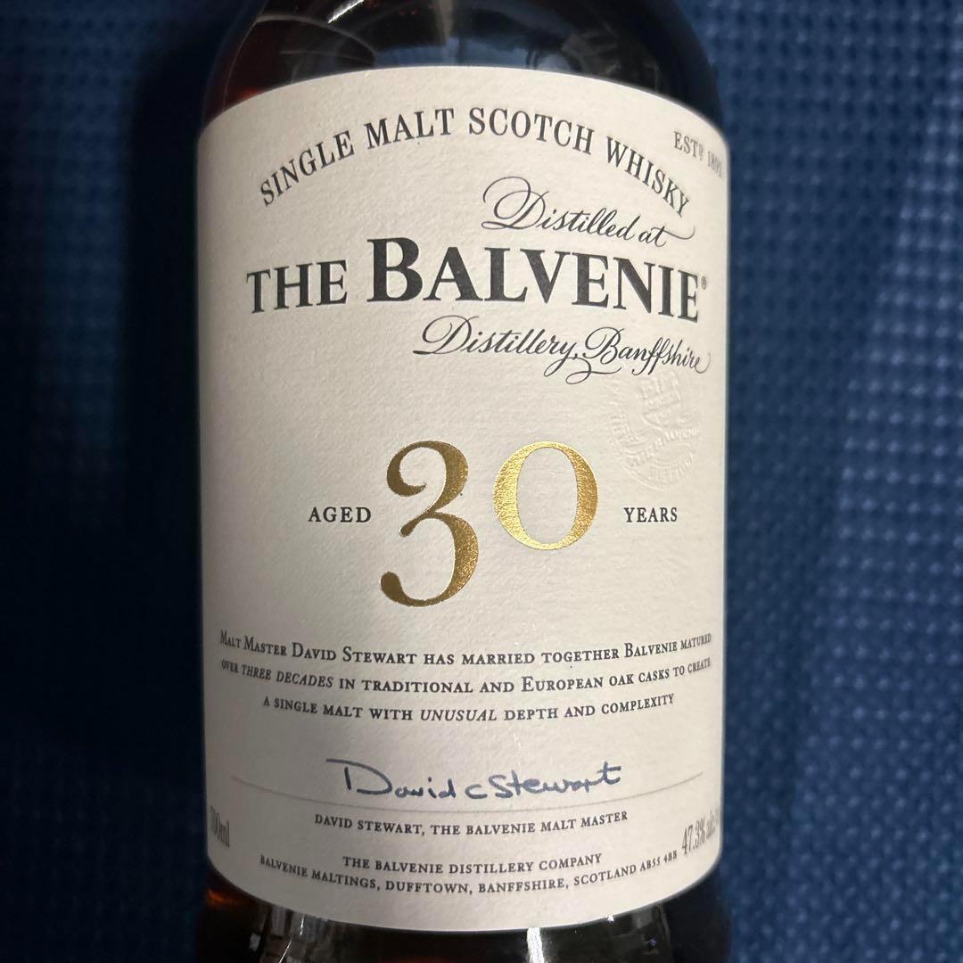 【未開栓】The Balvenie ザ・バルヴェニー 30年 モルトウイスキー