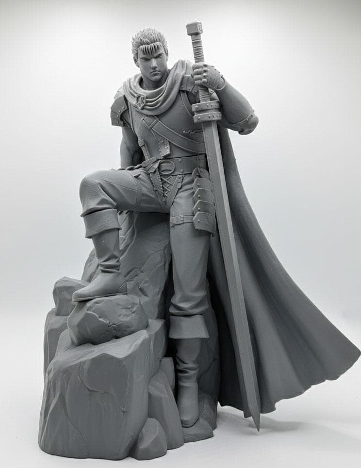 ガッツ 1/8 未塗装未組立 フィギュア ガレージキット BERSERK