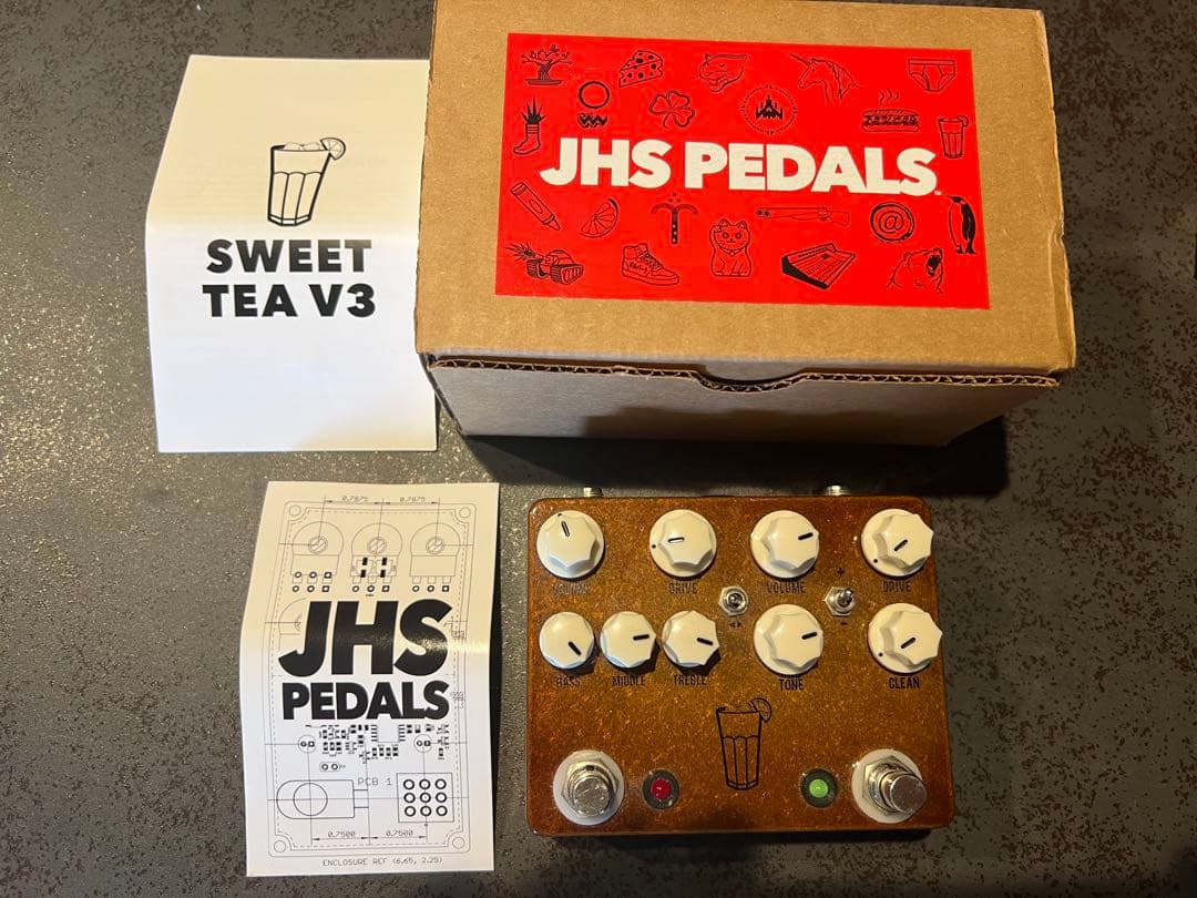 JHS Pedals Sweet Tea V3 ギターエフェクター