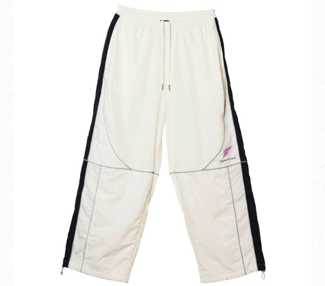 ずとまよ　Nylon Pants (White)ナイロンパンツ Lサイズ