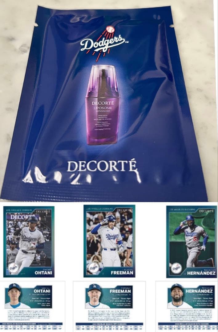(未開封) DECORTE ドジャース トレーディングカード　大谷翔平