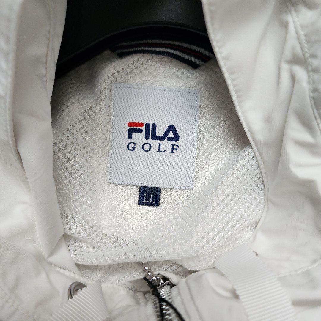 【新品】FILAGOLF 現行 パッカブルレインコート レディース ゴルフ LL