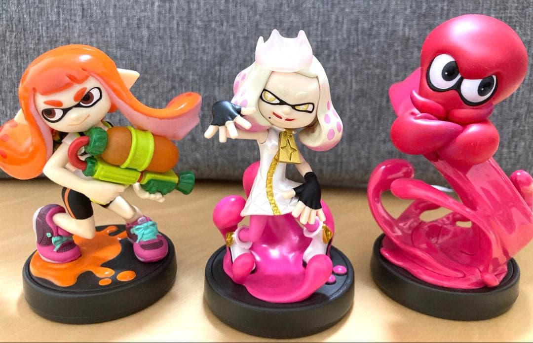 スプラトゥーン3 アミーボ　タコ　ヒメ　イカガール　セット　美品
