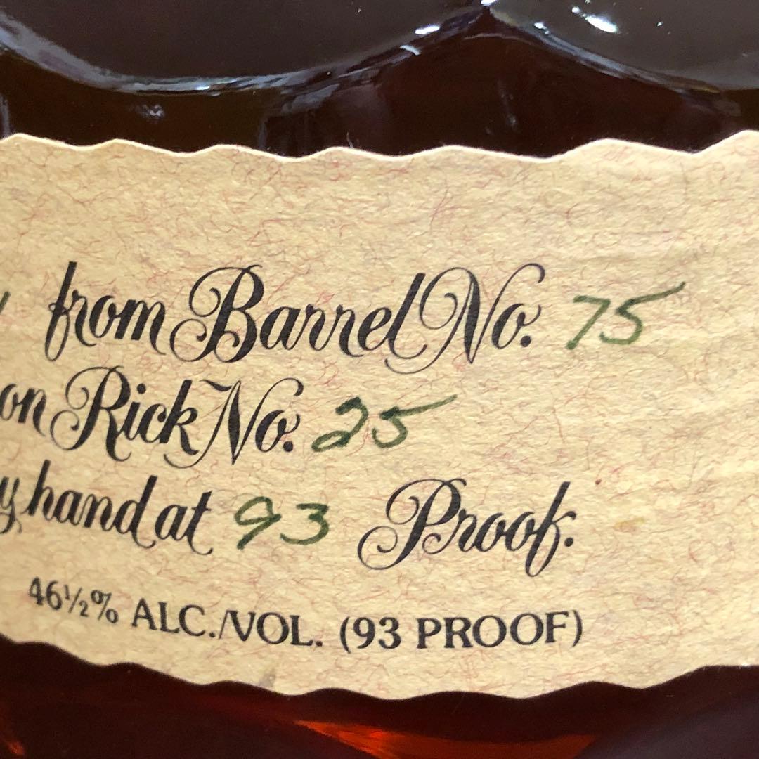 Blanton’s 1994年 シングルバレル バーボン 750ml/46.5%