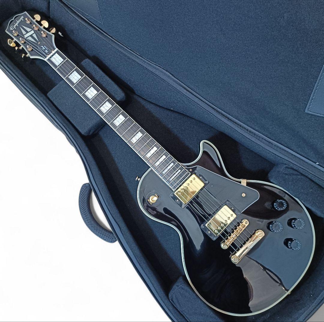 Epiphone Les Paul CUSTOM Ebony メンテ済
