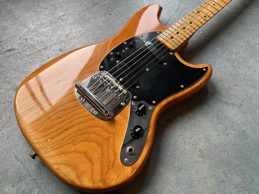Fender USA Mustang 1977 - ナチュラル