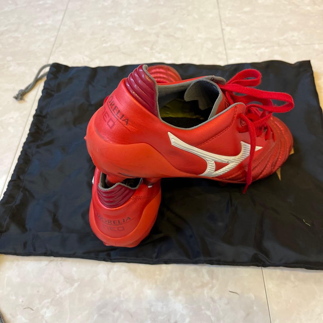 サ*手様 Mizuno Morelia Neo サッカーシューズ レッド
