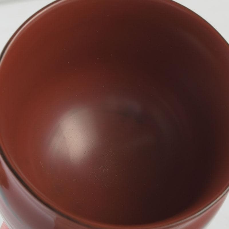 茶道具　根来塗　磯矢阿伎良　茶器　仕覆付　共箱　V　9302