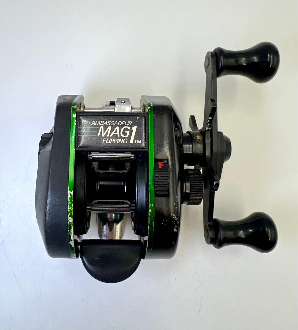 ABU GARCIA AMBASSADEUR MAG1 FLIPPINGグリーン