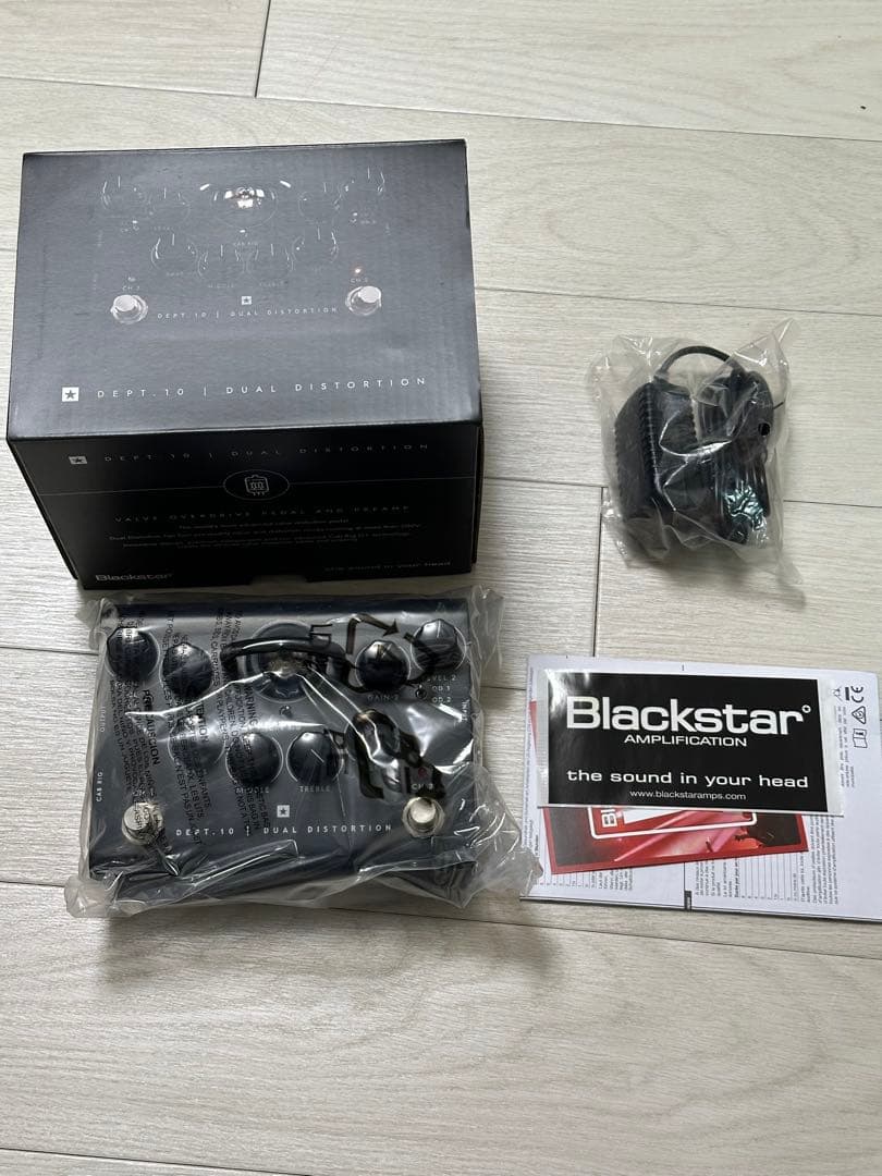 【BLACKSTAR DEPT.10 DUAL DISTORTION】ほぼ新品