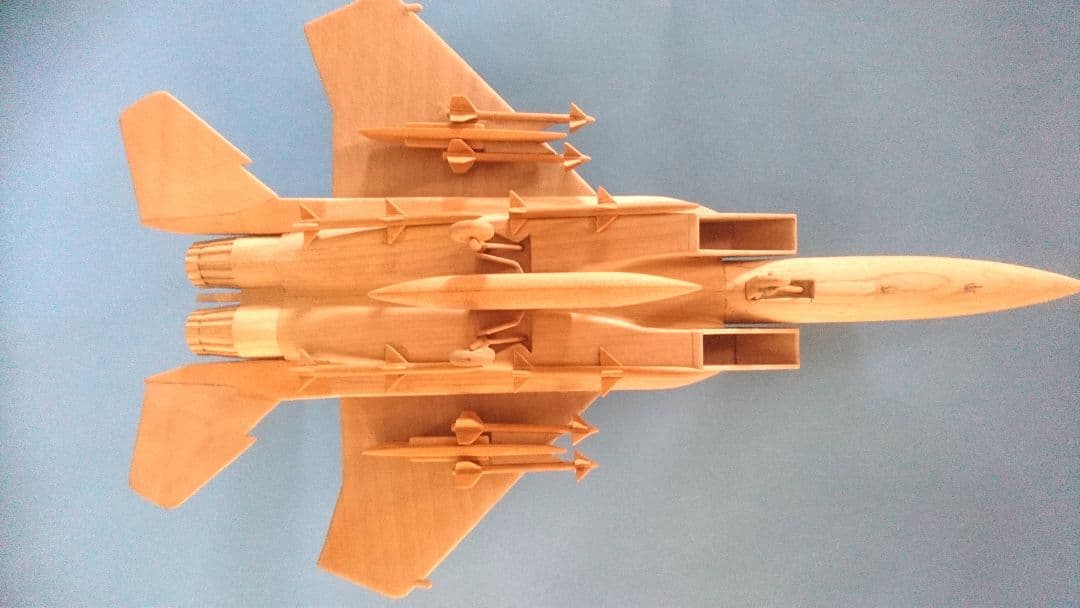 木製飛行機 (戦闘機Ｆ-15Ｊ)