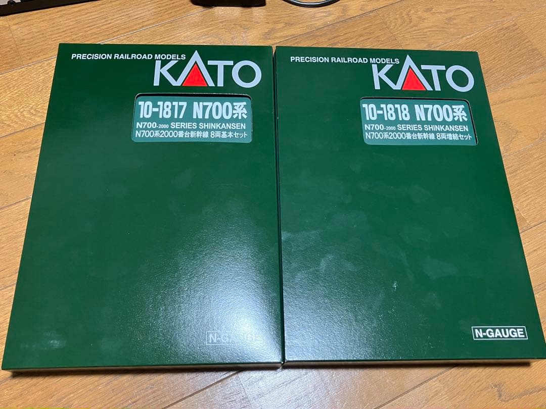し*う様 KATO N700系2000番台 16両セット(ウェザリング済み、室内