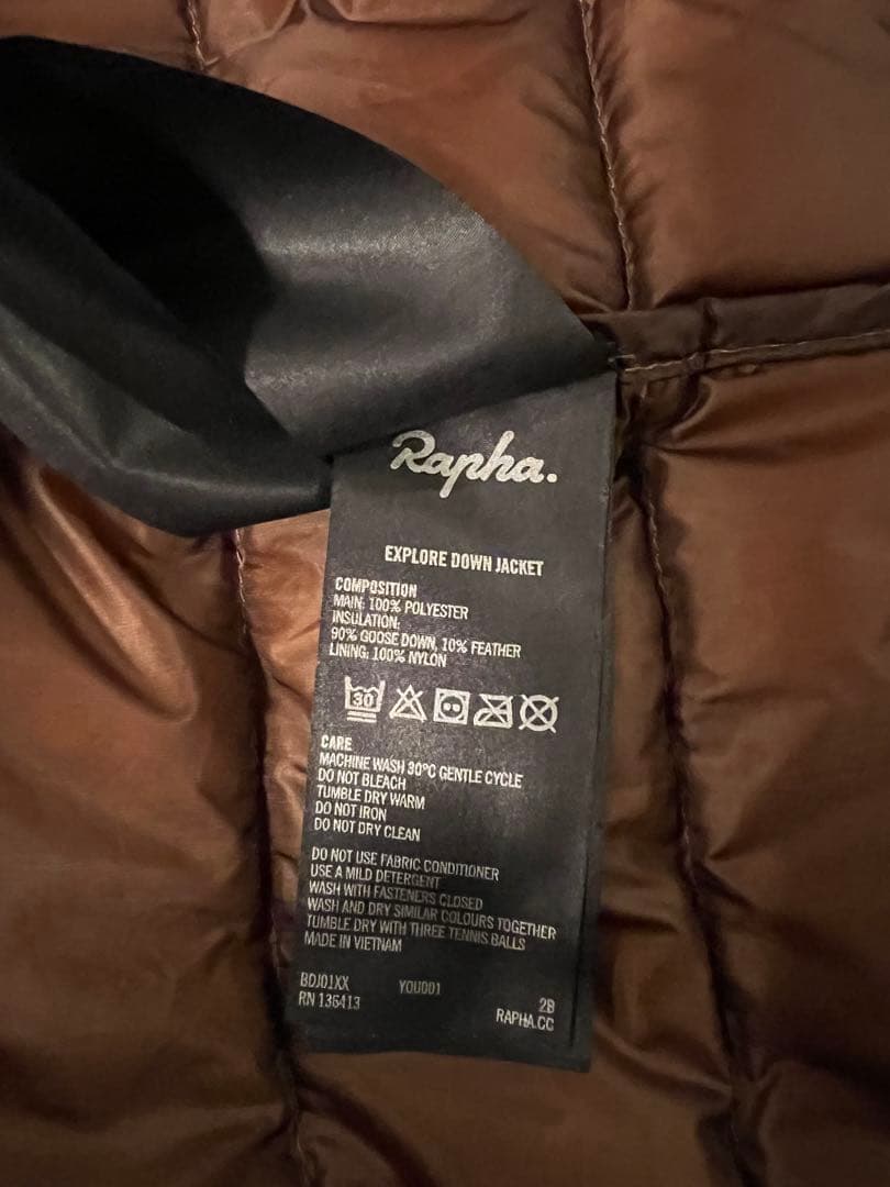 Rapha ラファ メンズ エクスプロア ダウンジャケット XS