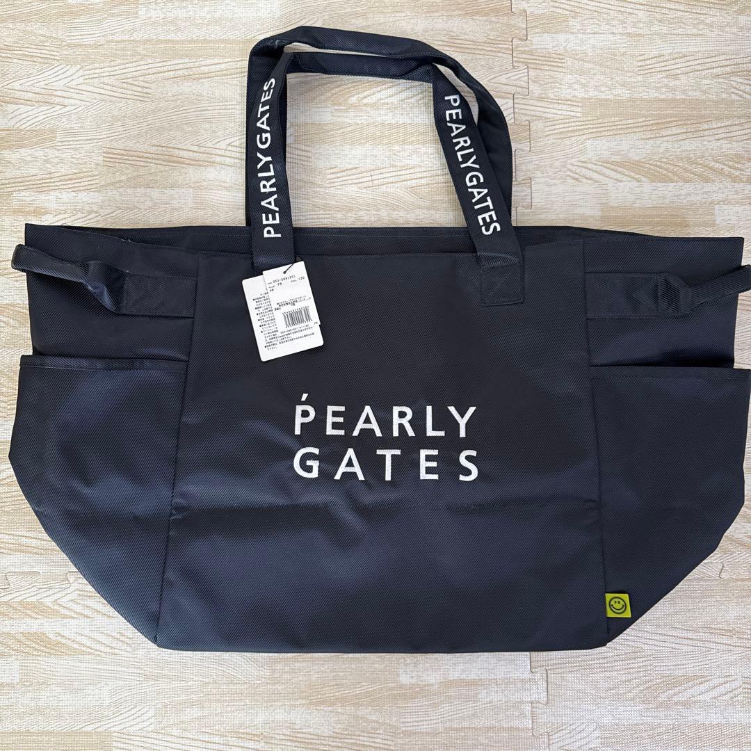 PEARLY GATES トートバッグ ブラック