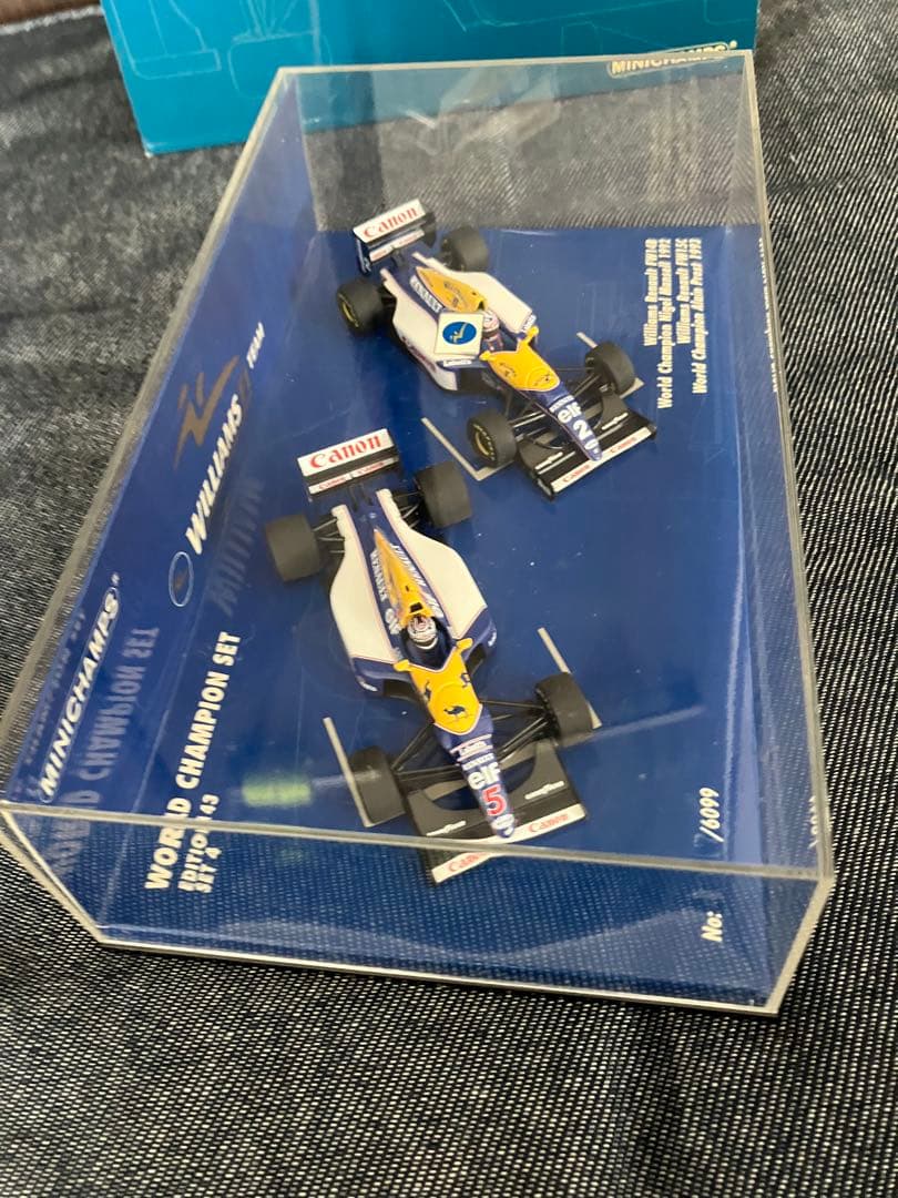 ミニチャンプスF1 1/43 ウィリアムズF1チーム FW14B、FW15C