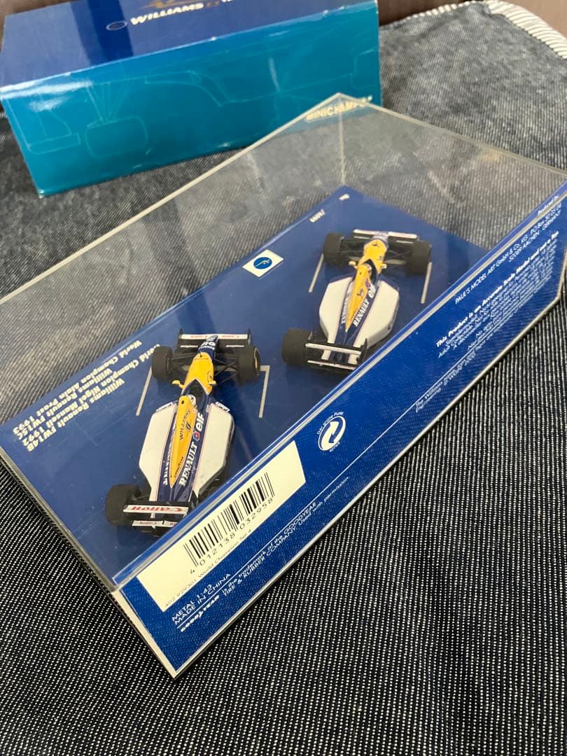 ミニチャンプスF1 1/43 ウィリアムズF1チーム FW14B、FW15C