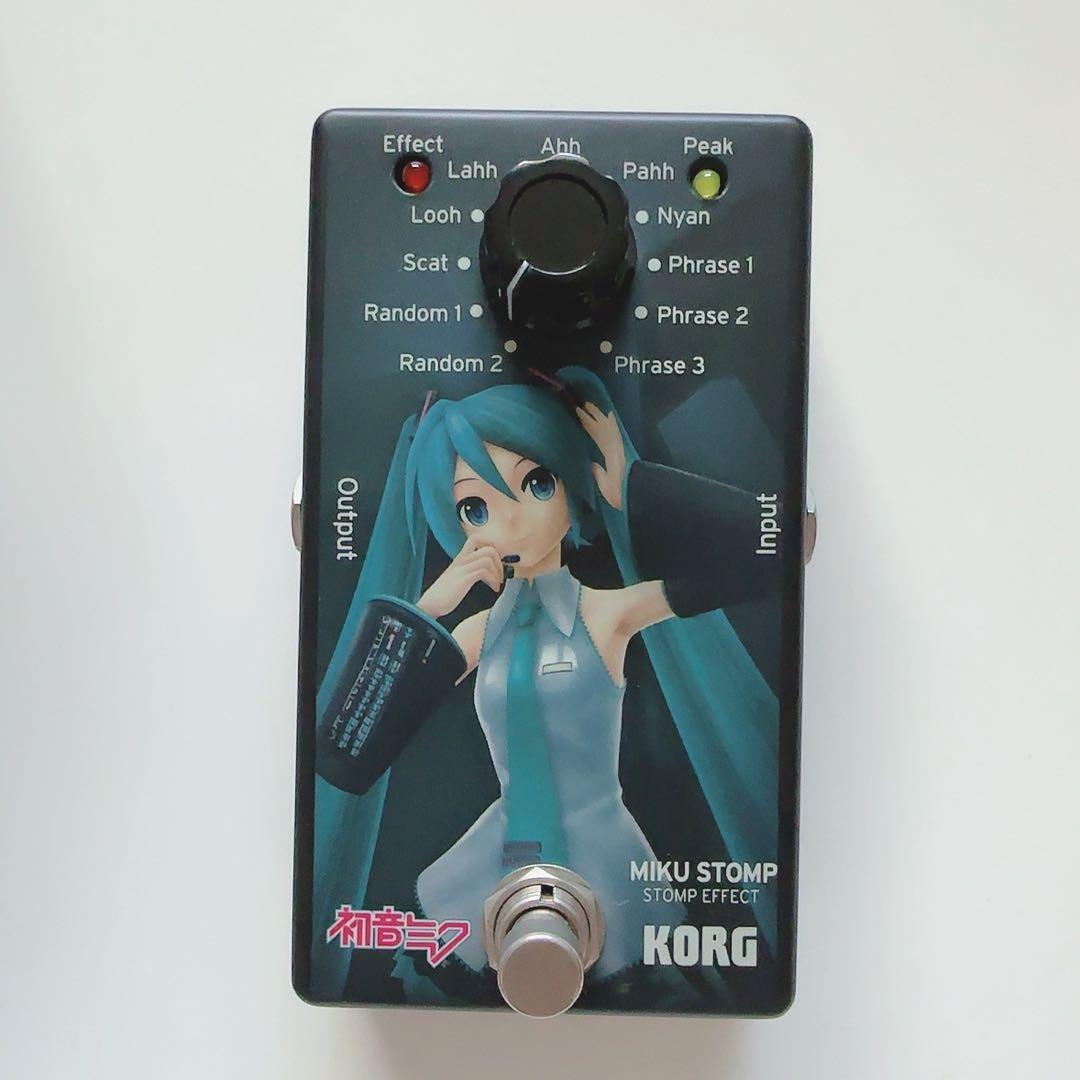 初音ミク　KORG MIKU STOMP ギターエフェクター