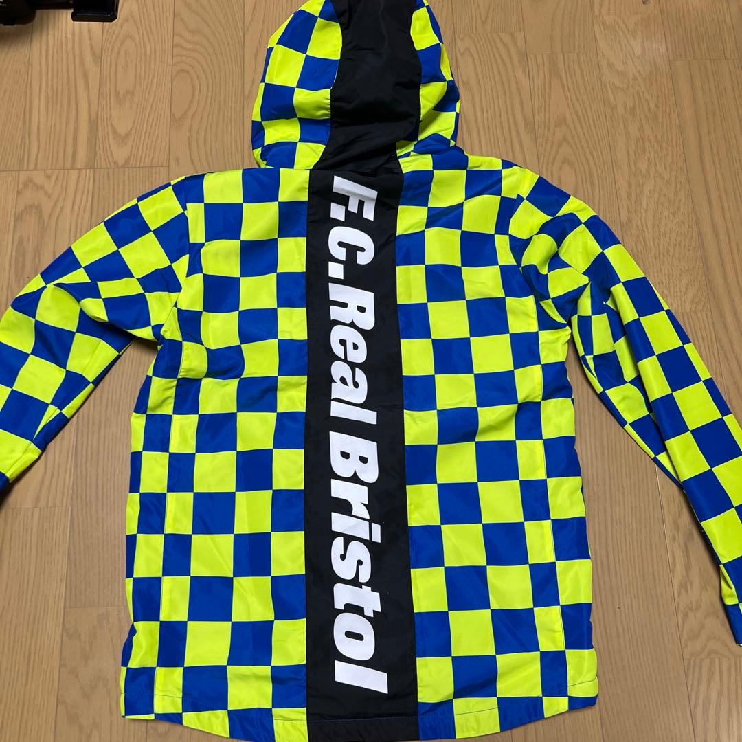 F.C.Real Bristol チェック柄ウィンドブレーカー