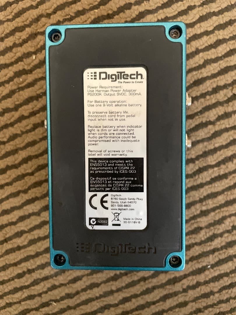 DIGITECH DIGIVERB デジタルリバーブ ※動作確認済み