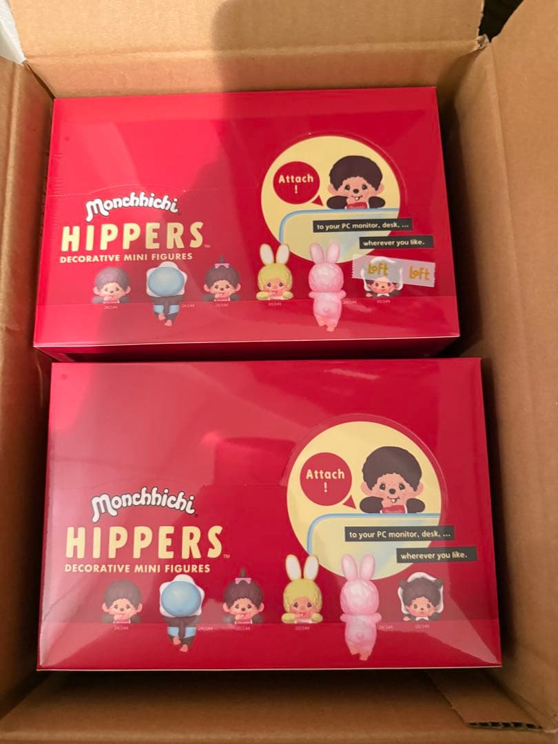 HIPPERS Monchhichi ヒッパーズ モンチッチ アソート　2BOX