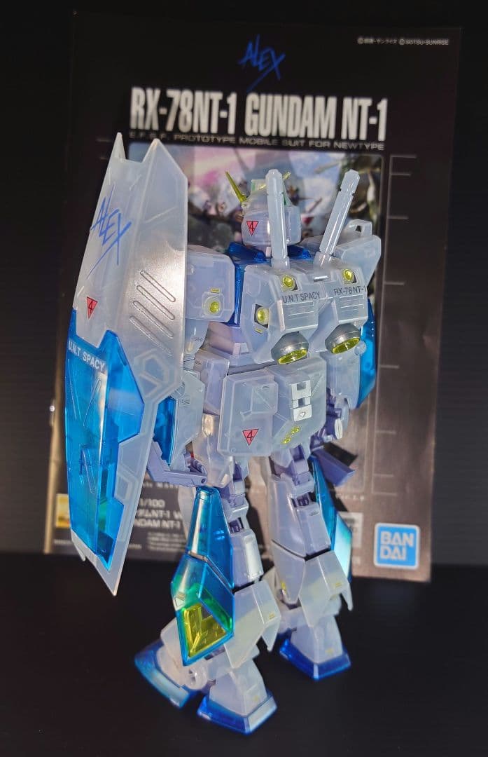 RX-78NT-1 GUNDAM NT-1 クリアカラー　完成品