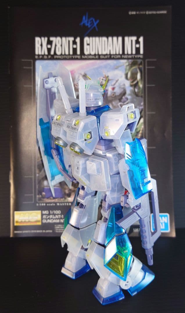 RX-78NT-1 GUNDAM NT-1 クリアカラー　完成品