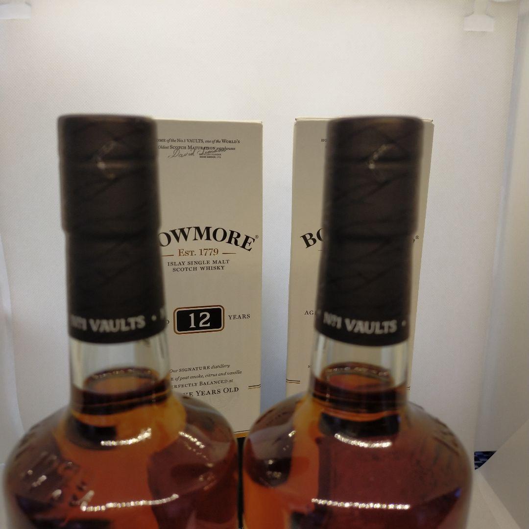 未開栓　正規品　BOWMORE 12 Years Old 700ml✕2