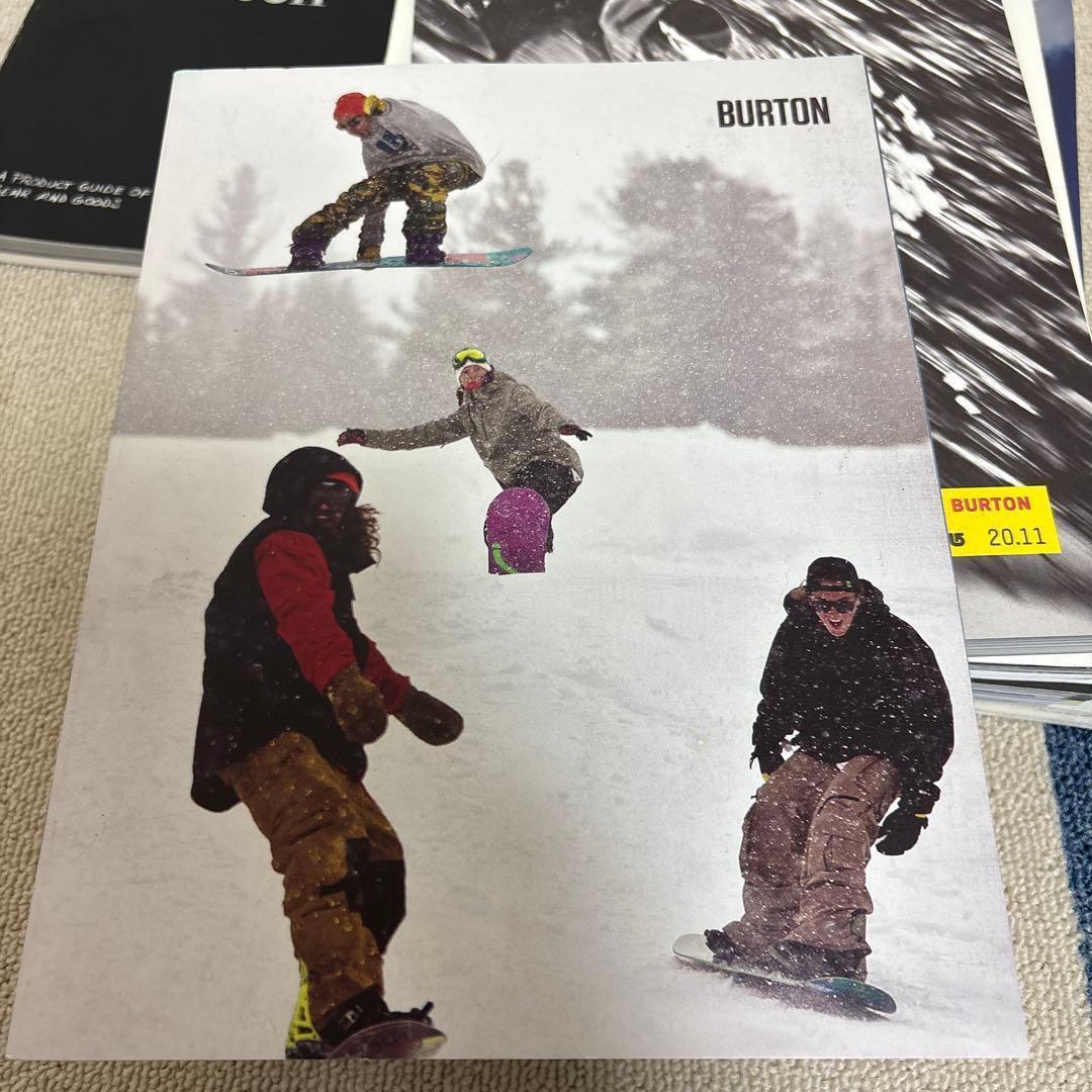Burton歴代カタログ2006年から2013年スノーボードの歴史を知るカタログ