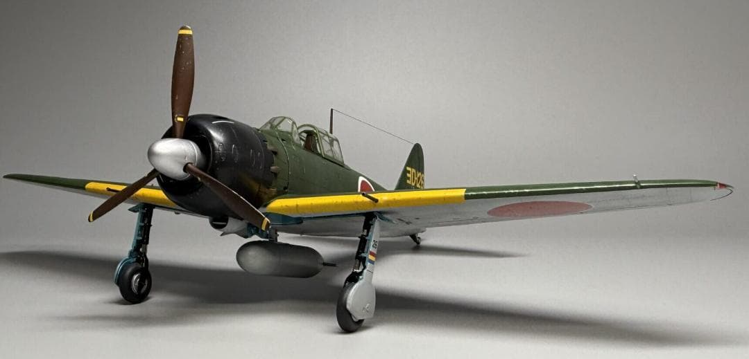 タミヤ 1/48 零戦52型　完成品