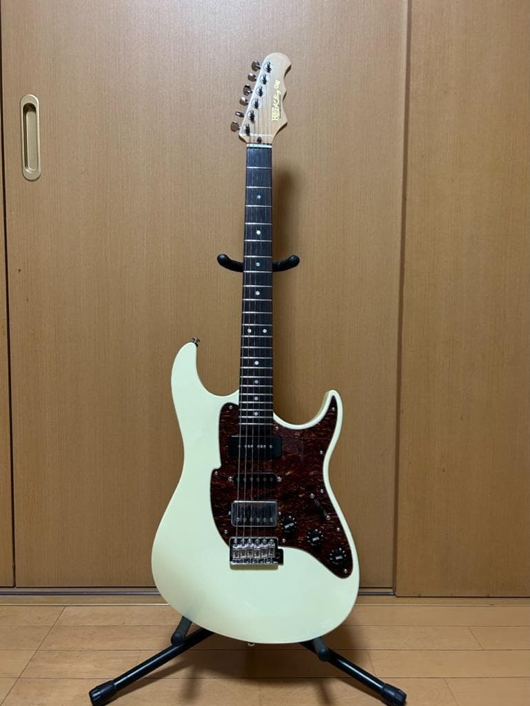 英国 Fret-King FKV6GW fender ギター ストラトキャスター