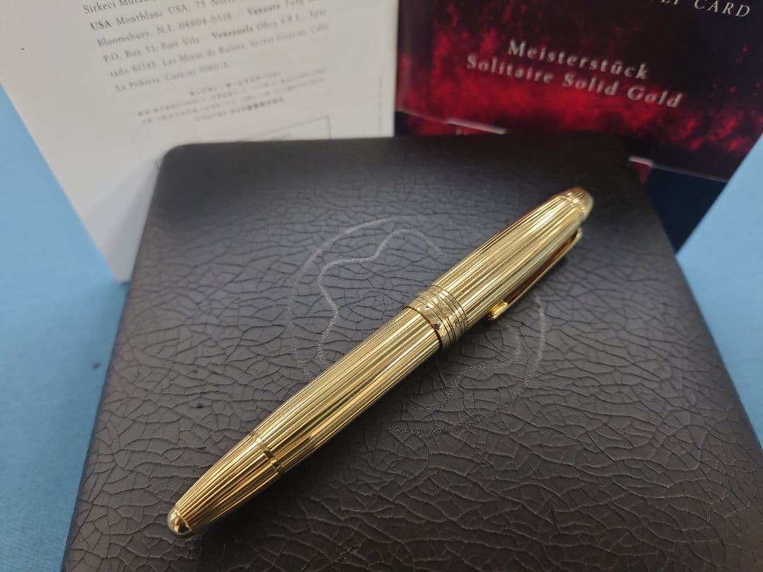 モンブラン MONTBLANC Solitaire Solid Gold 750