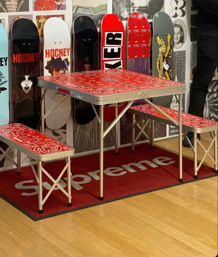 テーブル・チェア・ハンモック Supreme/Coleman Folding Table Set
