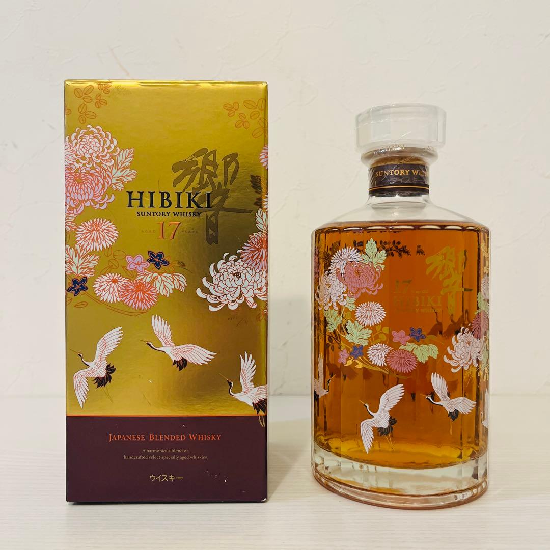サントリー 響 17年 意匠 花鳥風月 700ml 新品未開封　hibiki