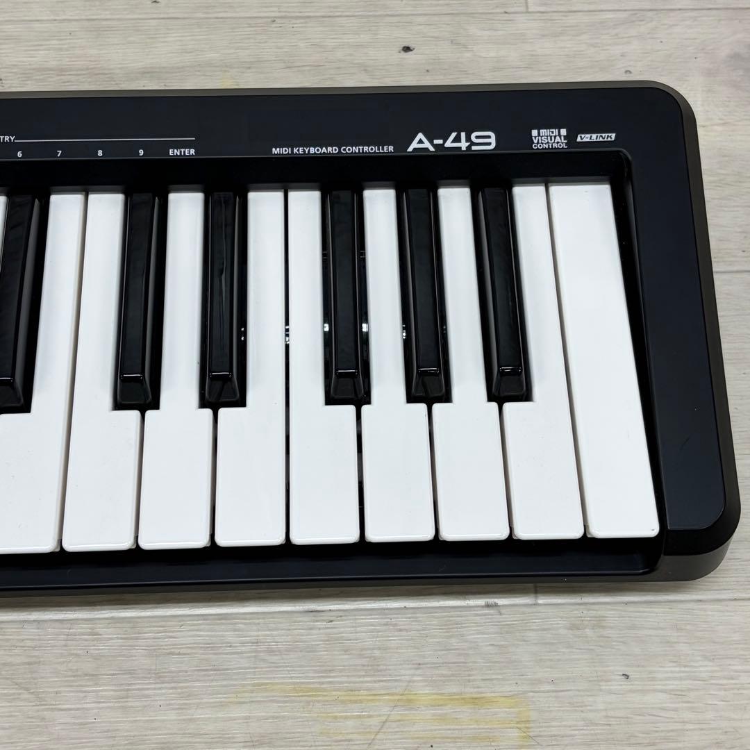 Roland ローランド 49鍵盤 USB MIDIキーボード A-49 ②