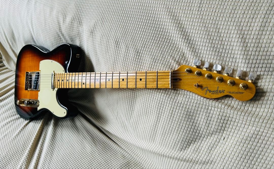 極希少 Fender USA Telecaster 60th 極上キルトトップ