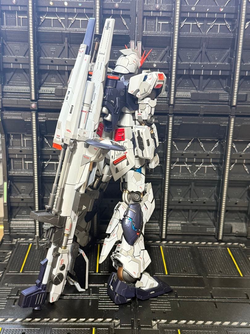 ジュン様へMG νガンダム　HWS 完成品