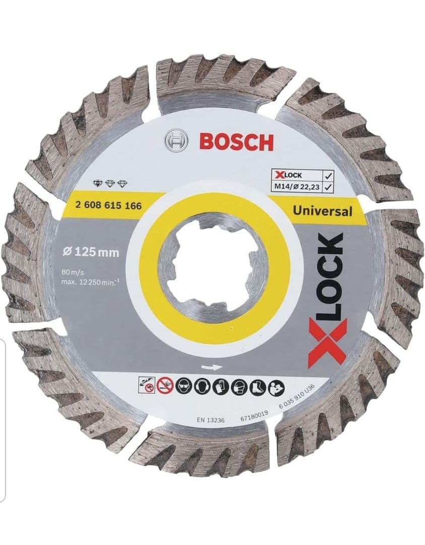 Bosch X-LOCK Diamond Wheel 2枚