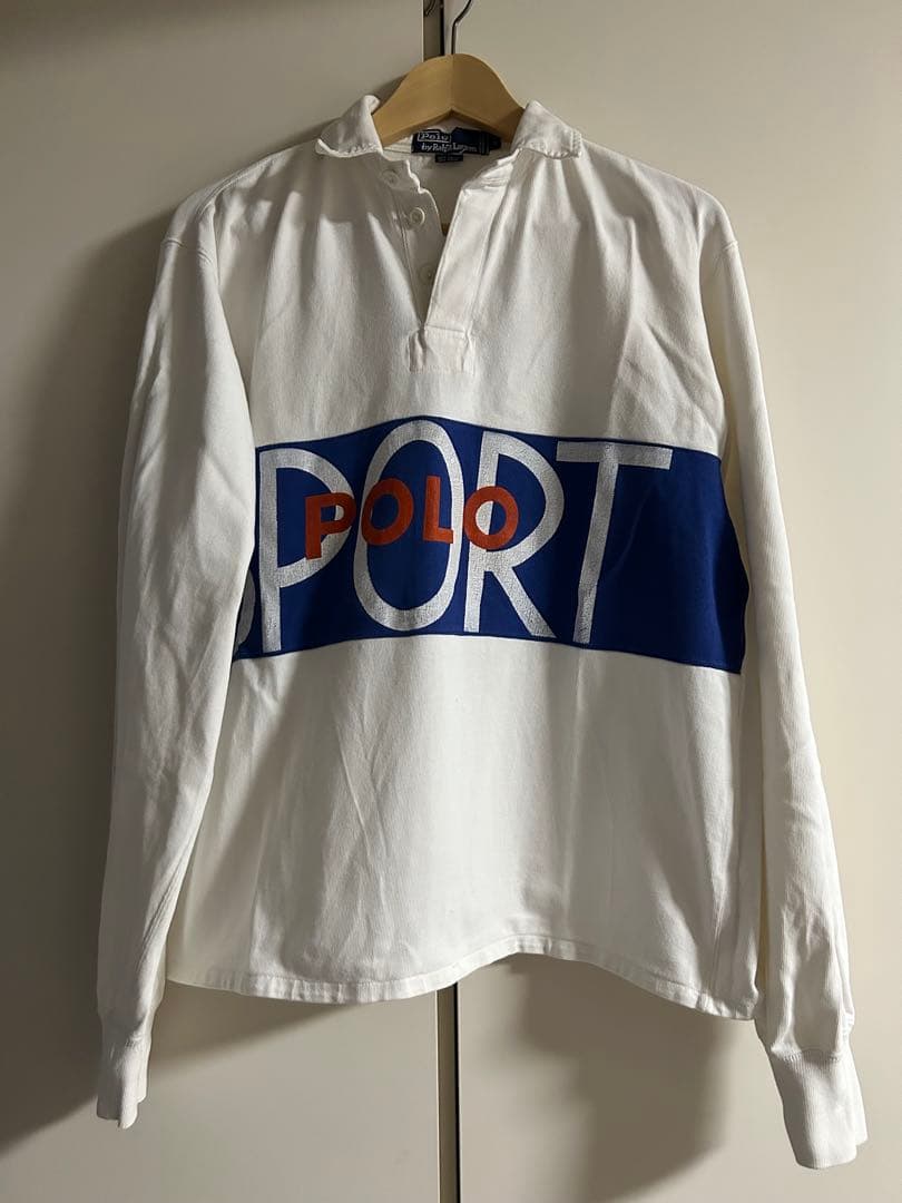 【POLO SPORT/希少】Polo Ralph Lauren ラガーシャツ