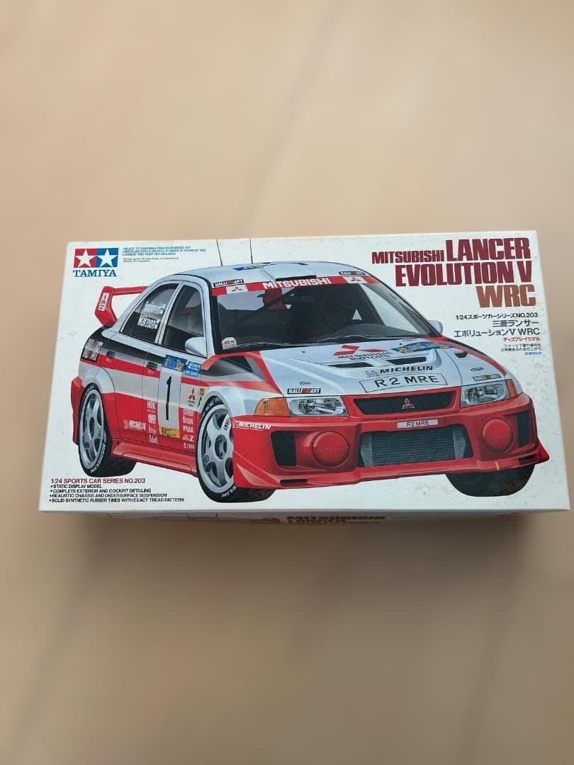 自動車 Tamiya Mitsubishi Lancer Evolution V WRC