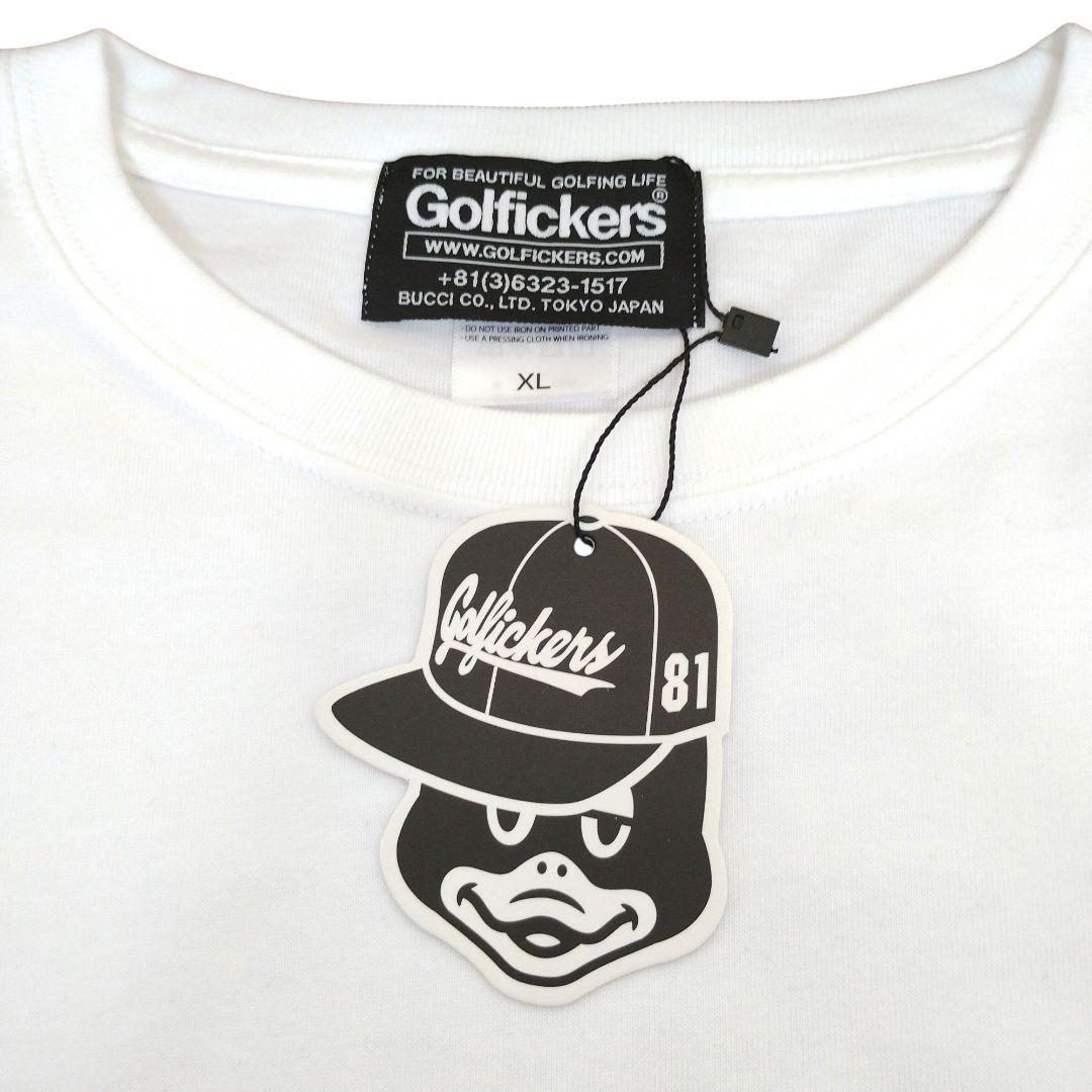 新品 Golfickers ゴルフィッカーズ テンプラボーイ Tシャツ XL 白