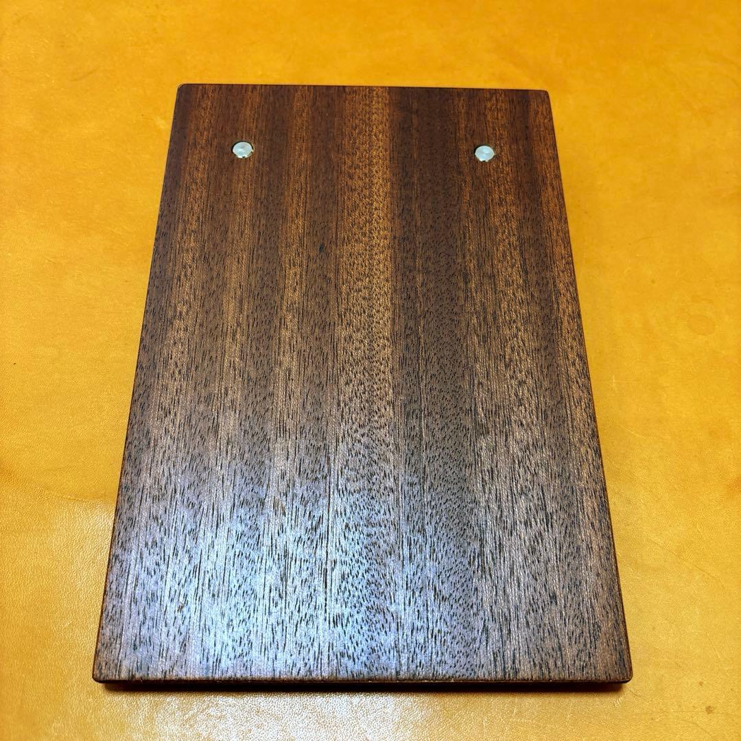 ファイル・バインダー・ケース Galen Leather The Note Board Mahogany