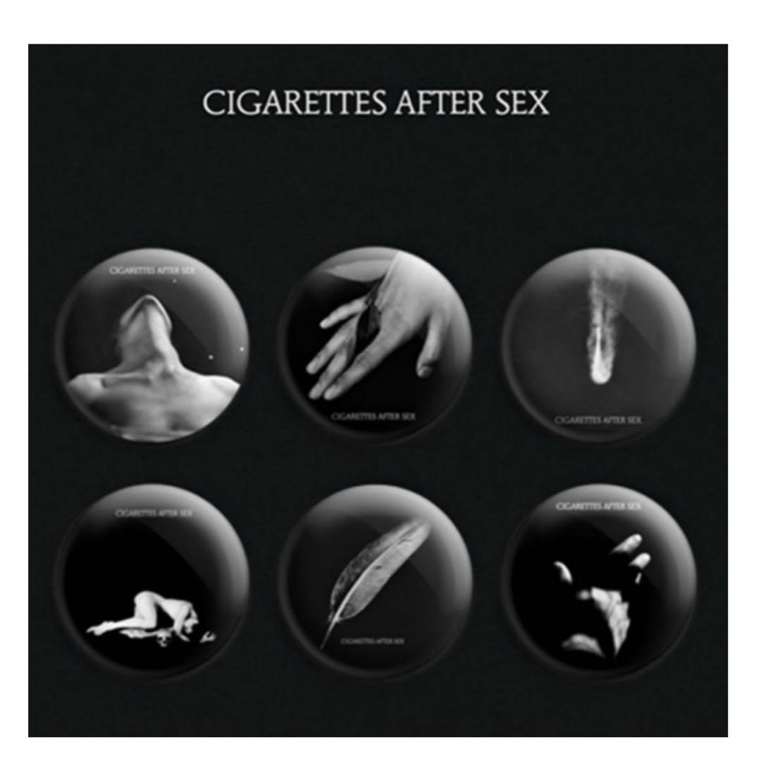 Cigarettes After Sex Album Badge Set 6個