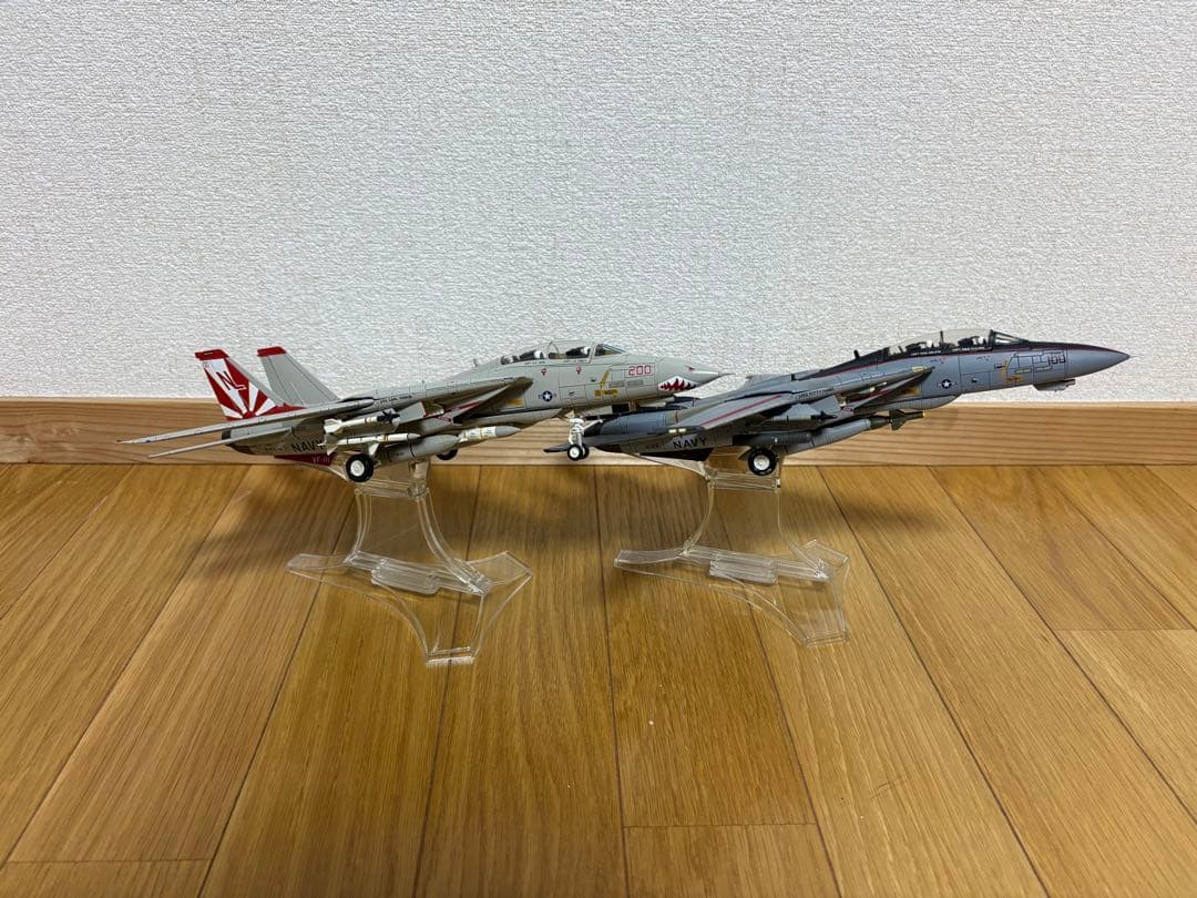 F-14 トムキャット 合金モデル　2機セット
