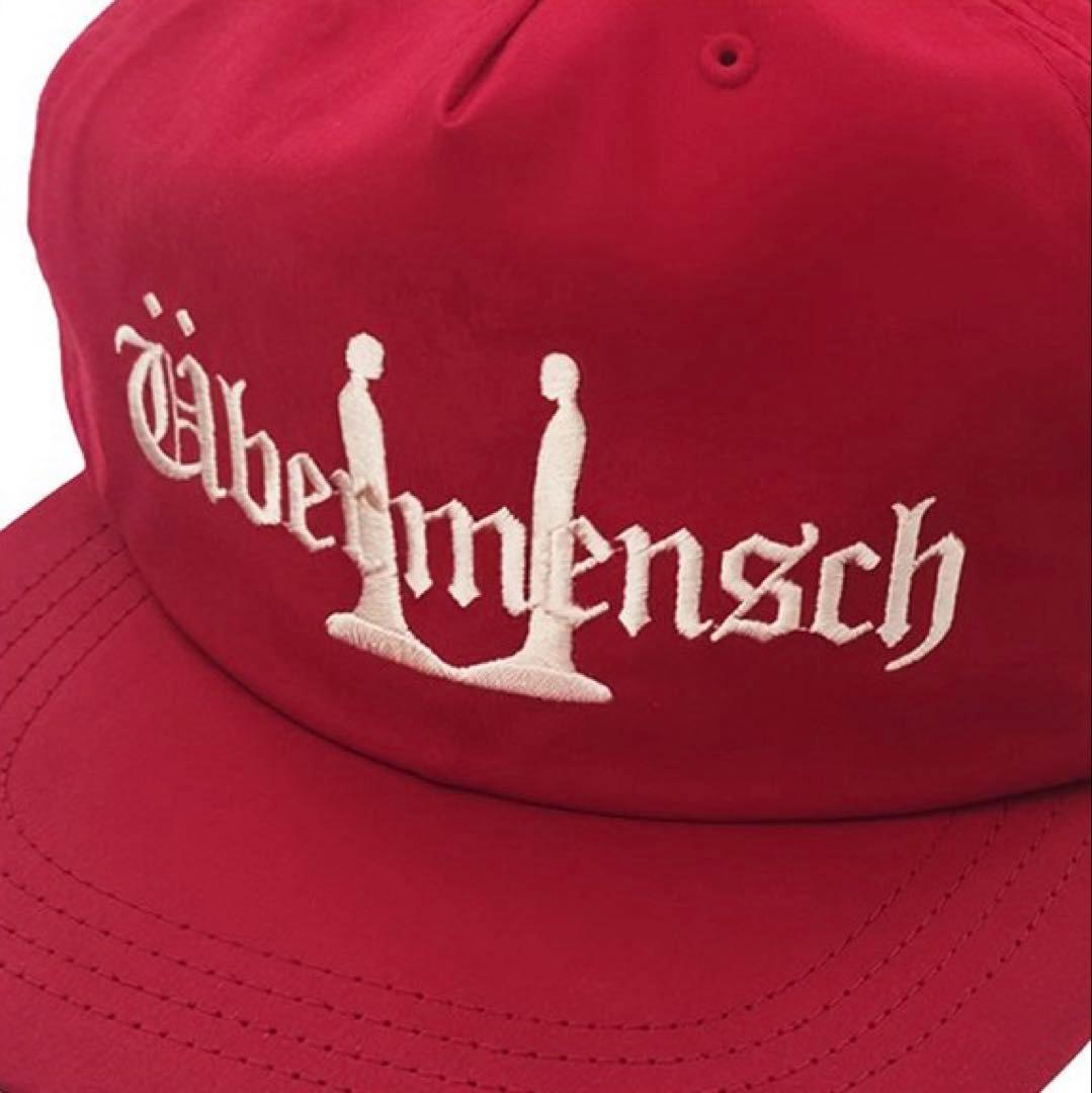 G-DRAGON ジヨン メンシプ ÜBERMENSCH CAP バーガンディー