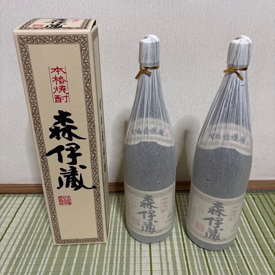 森伊蔵 2本セット 収納箱1個 いも焼酎　芋　1800ml