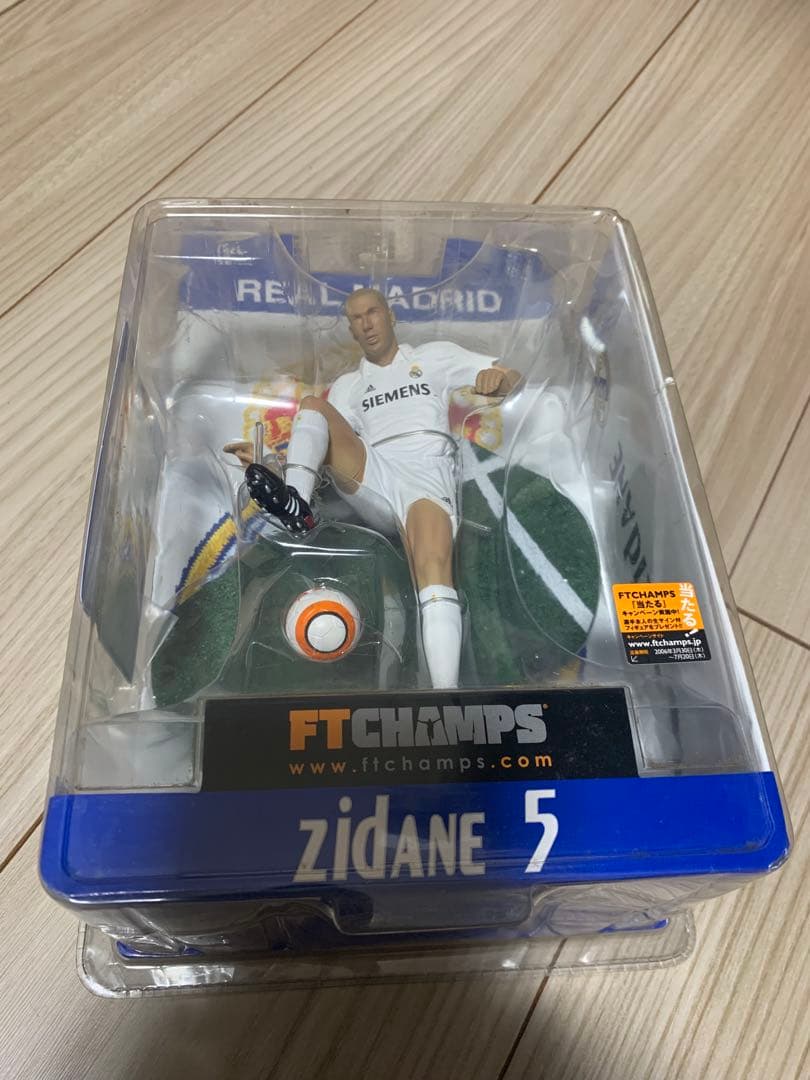 Zidane 5 フィギュア　サッカー　レアル　ジダン　フランス