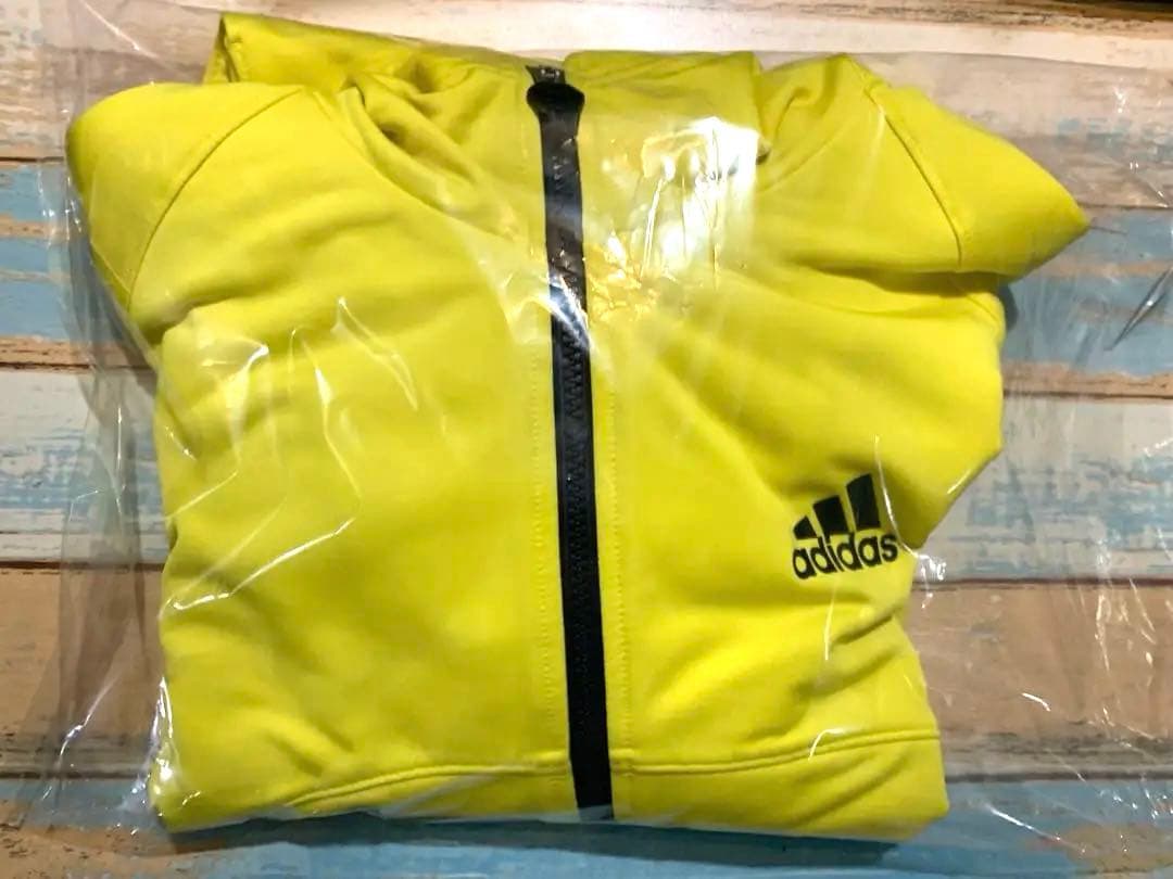 adidas ショッキングイエロー ジャージ トラック トップ 蛍光 黄色