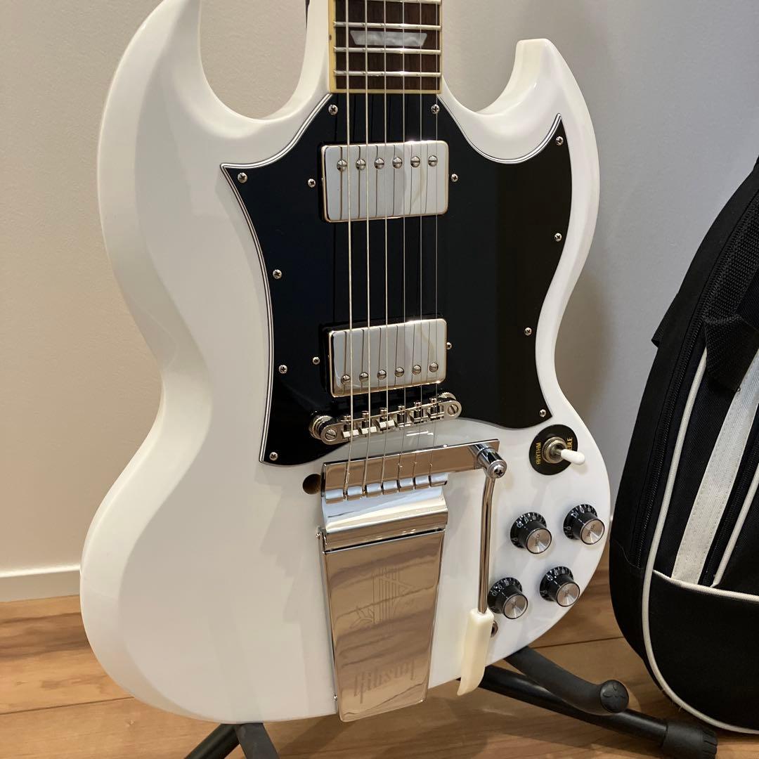 Epiphone Inspired by Gibson SG マエストロ　後付