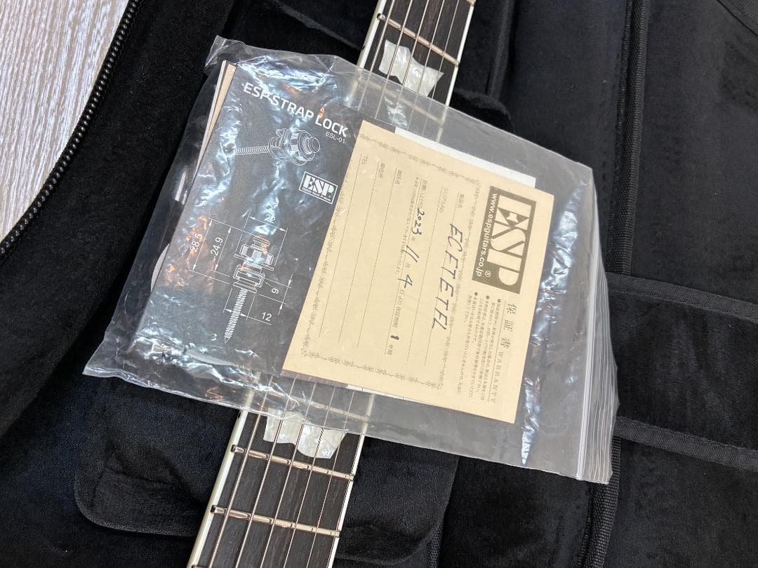 【極美品】ESP E-II ( イーツー ) / EC FT ET Black