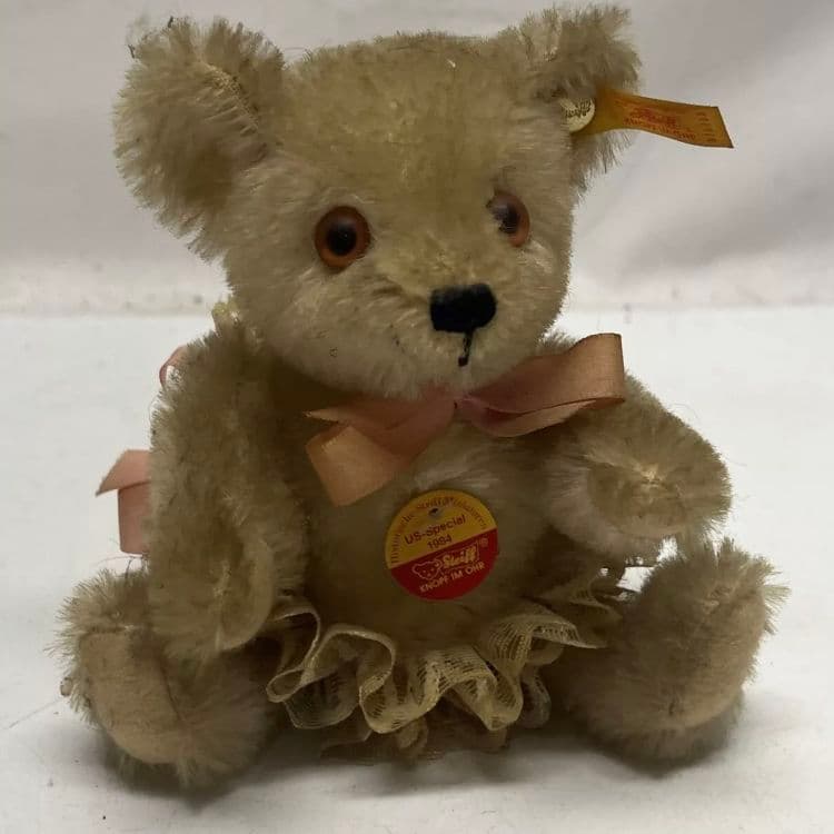 ぬいぐるみ Antique Steiff Teddy Bear 1984